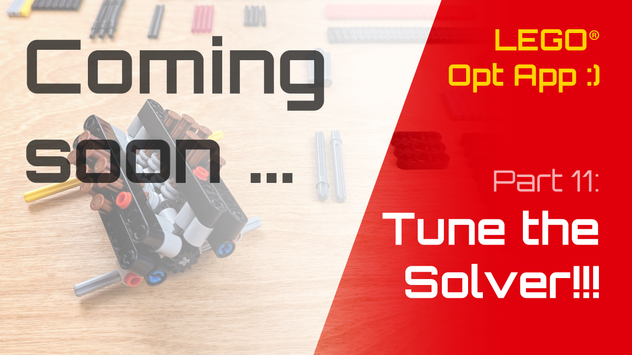 Tune the Solver!!! · opt-models