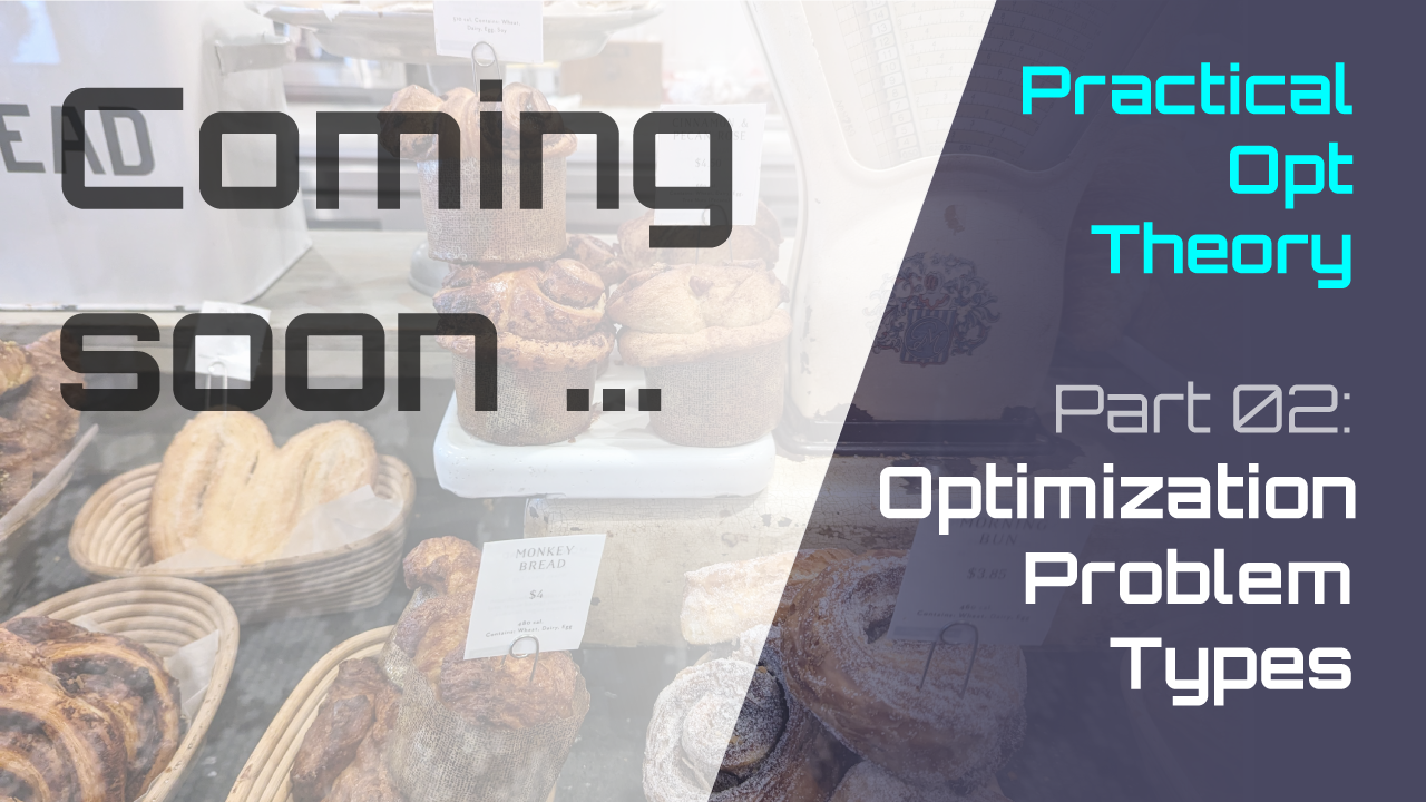 Optimization Problem Types · Opt Models