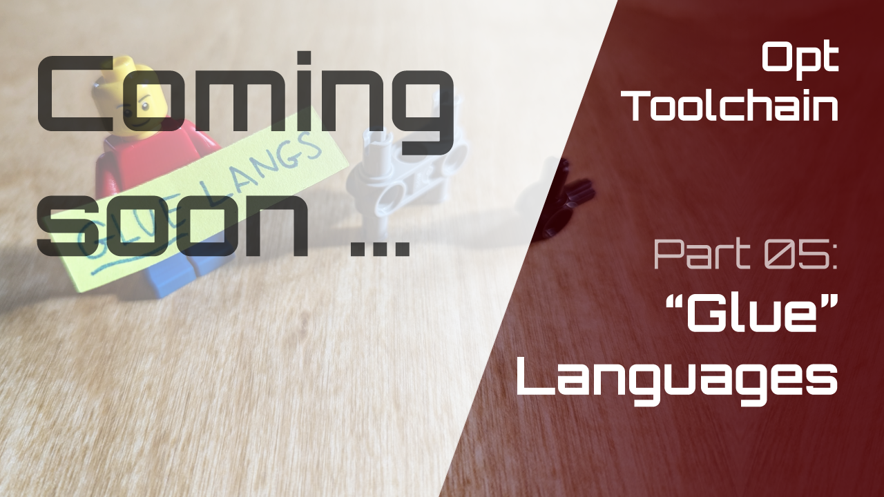 'Glue' Languages · opt-models
